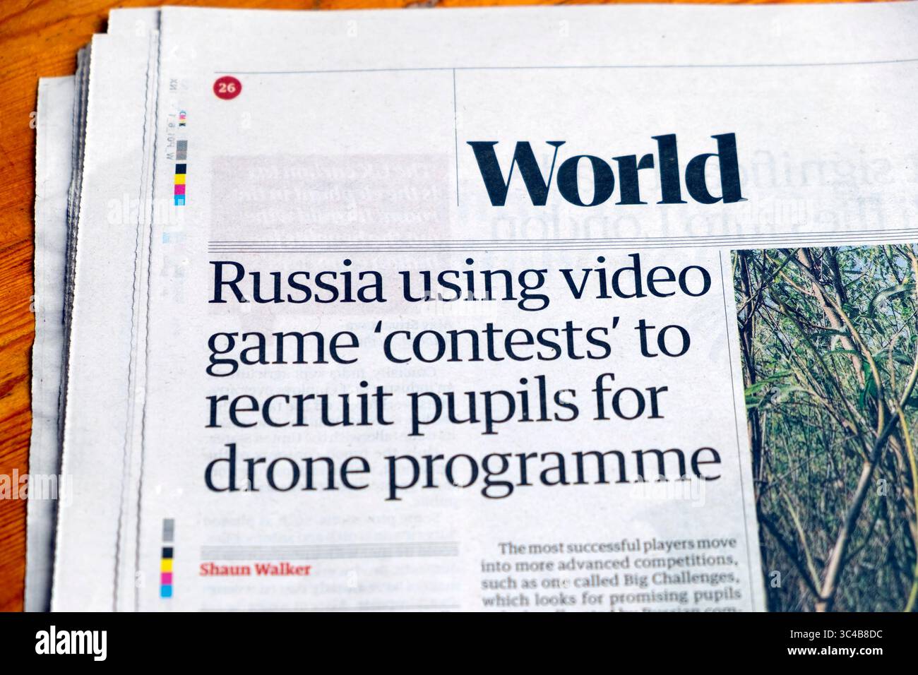 'Russia using video game 'contests' to recruit pupils for drone ...