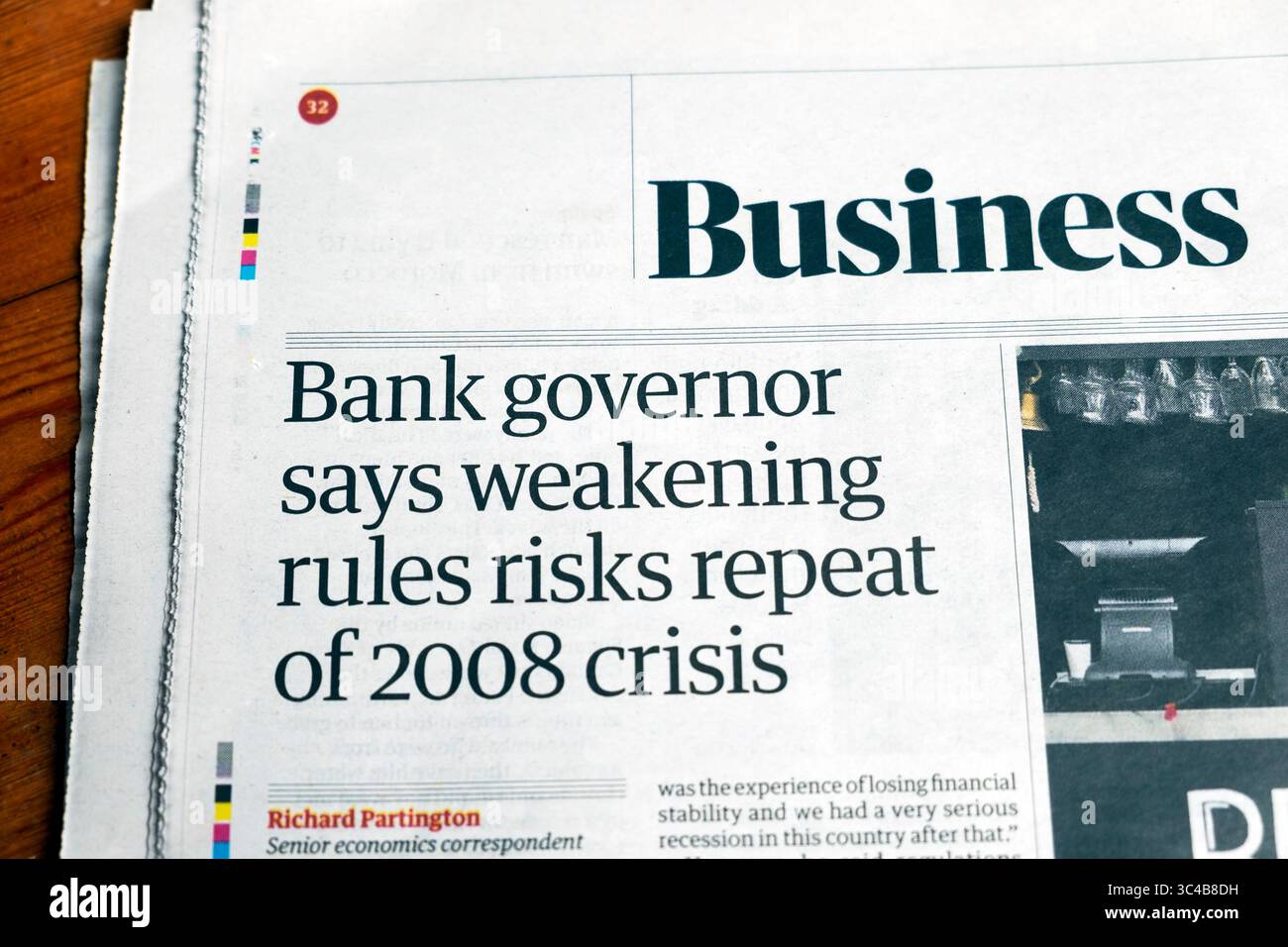 'Bank governor says weakening rules risks repeat of 2008 crisis ...
