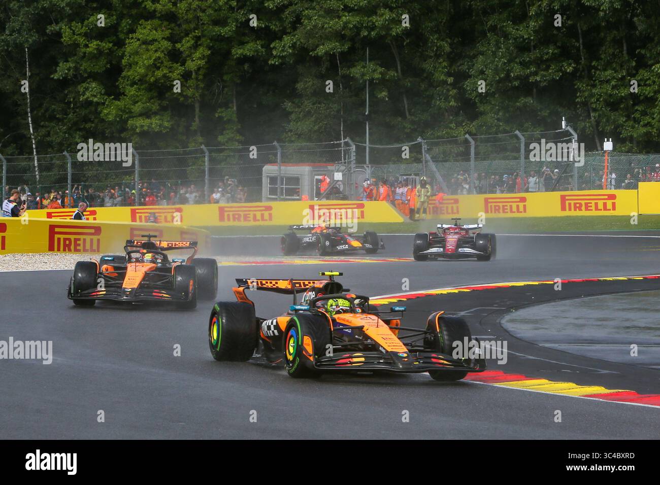 Spa - Francorchamps, Belgium. 27 Jul, 2025. Lando Norris, during the Formula 1 Moet & Chandon ...