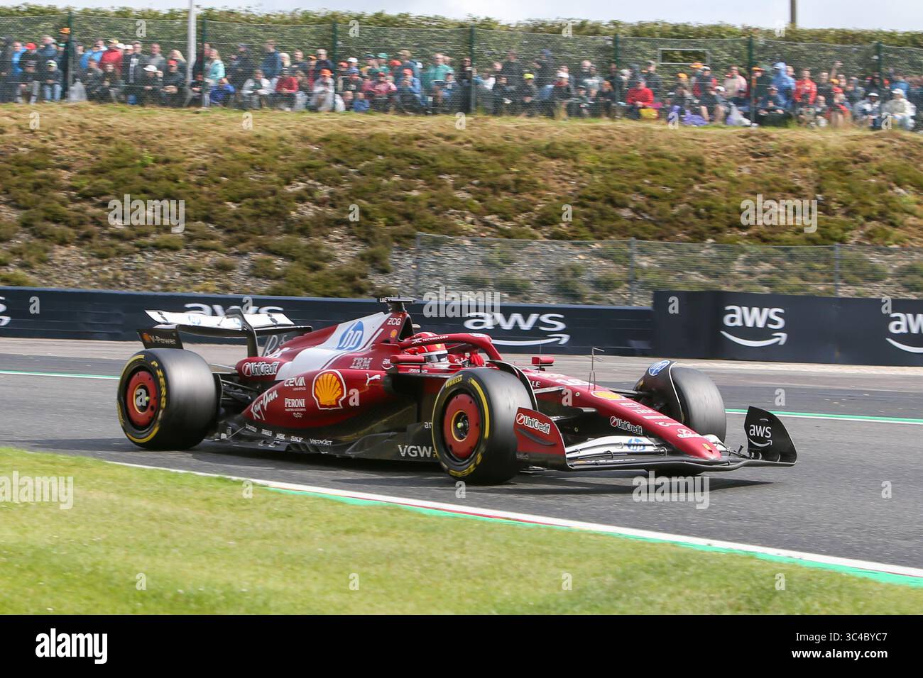 Spa - Francorchamps, Belgium. 27 Jul, 2025. Charles Leclerc, during the Formula 1 Moet & Chandon ...