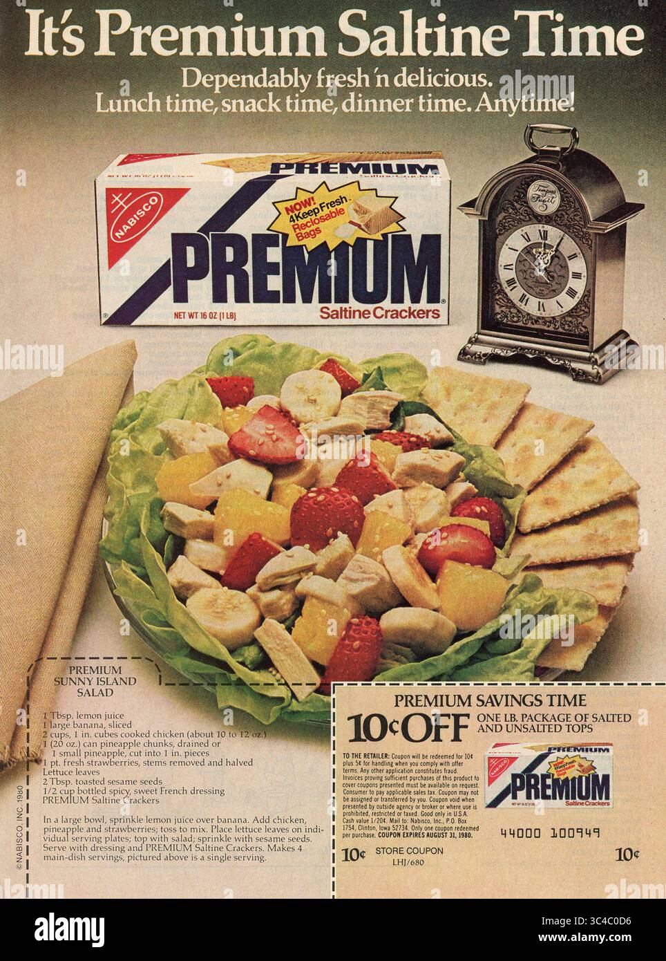 Vintage "Ladies' Home Journal" June 1980 magazine issue advert, USA ...