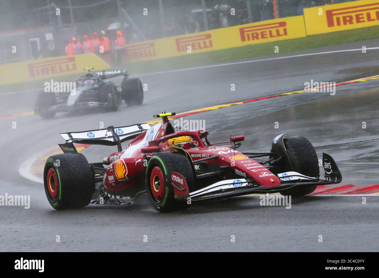 Spa - Francorchamps, Belgium. 27 Jul, 2025. Lewis Hamilton, during the Formula 1 Moet & Chandon ...