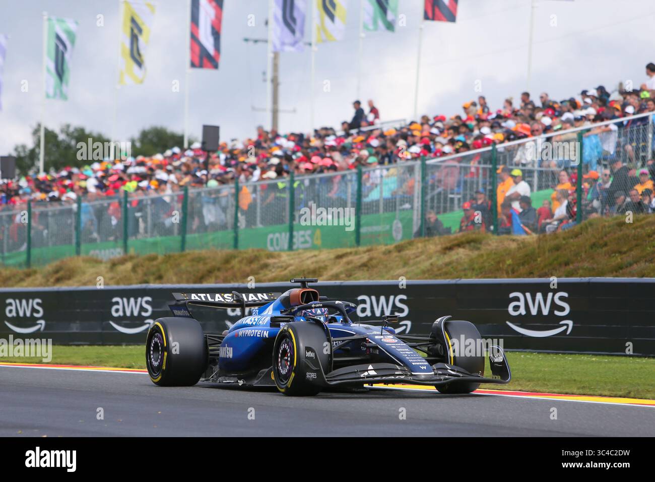 Spa - Francorchamps, Belgium. 27 Jul, 2025. Alexander Albon, during the ...