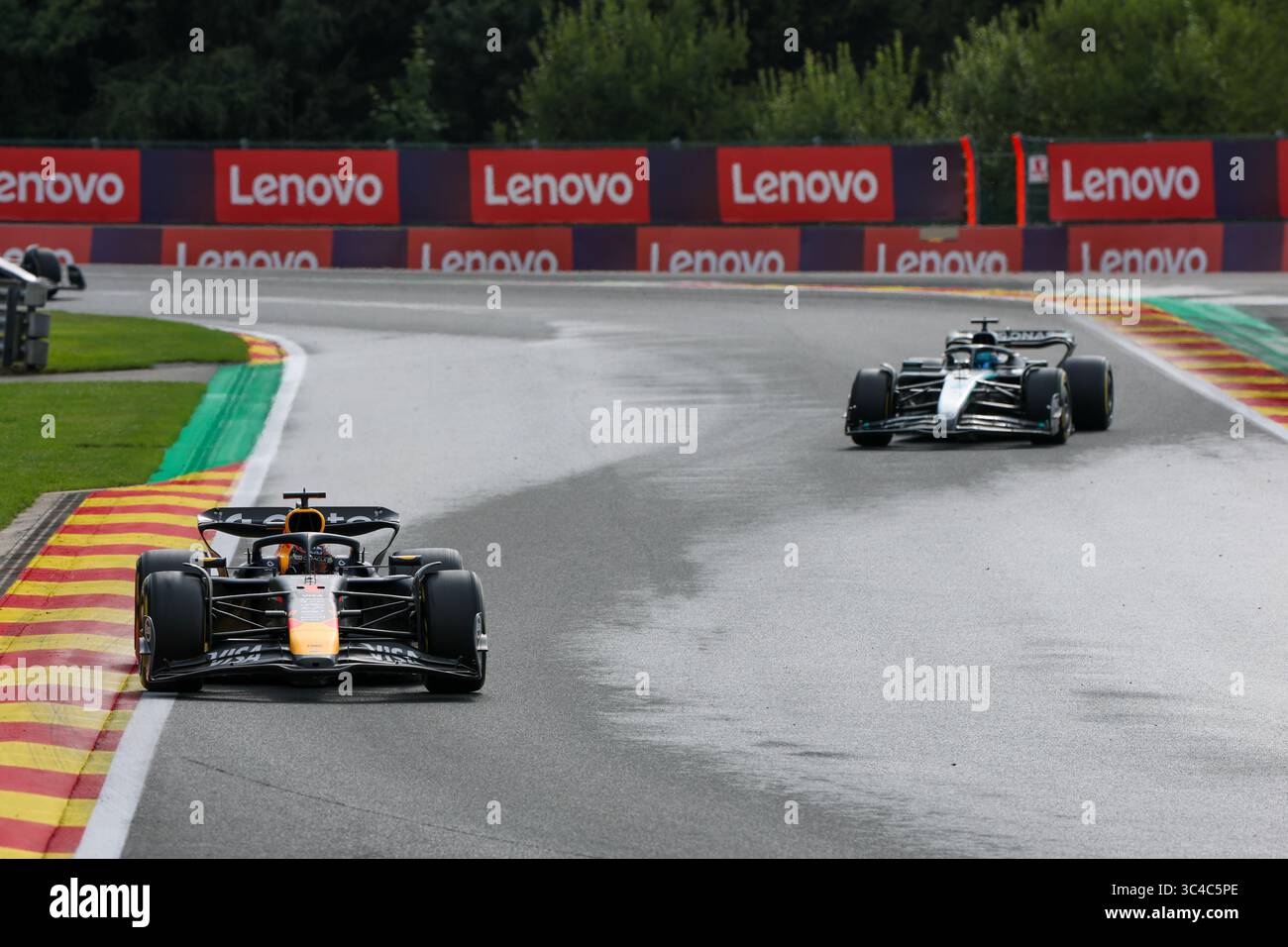 Spa - Francorchamps, Belgium. 27 Jul, 2025. Max Verstappen, during the Formula 1 Moet & Chandon ...