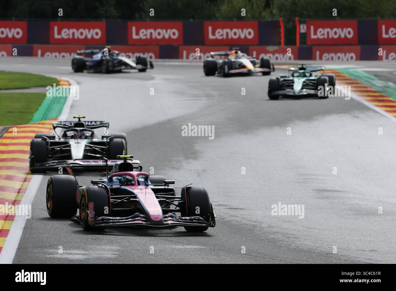 Spa - Francorchamps, Belgium. 27 Jul, 2025. Franco Colapinto, during the Formula 1 Moet ...
