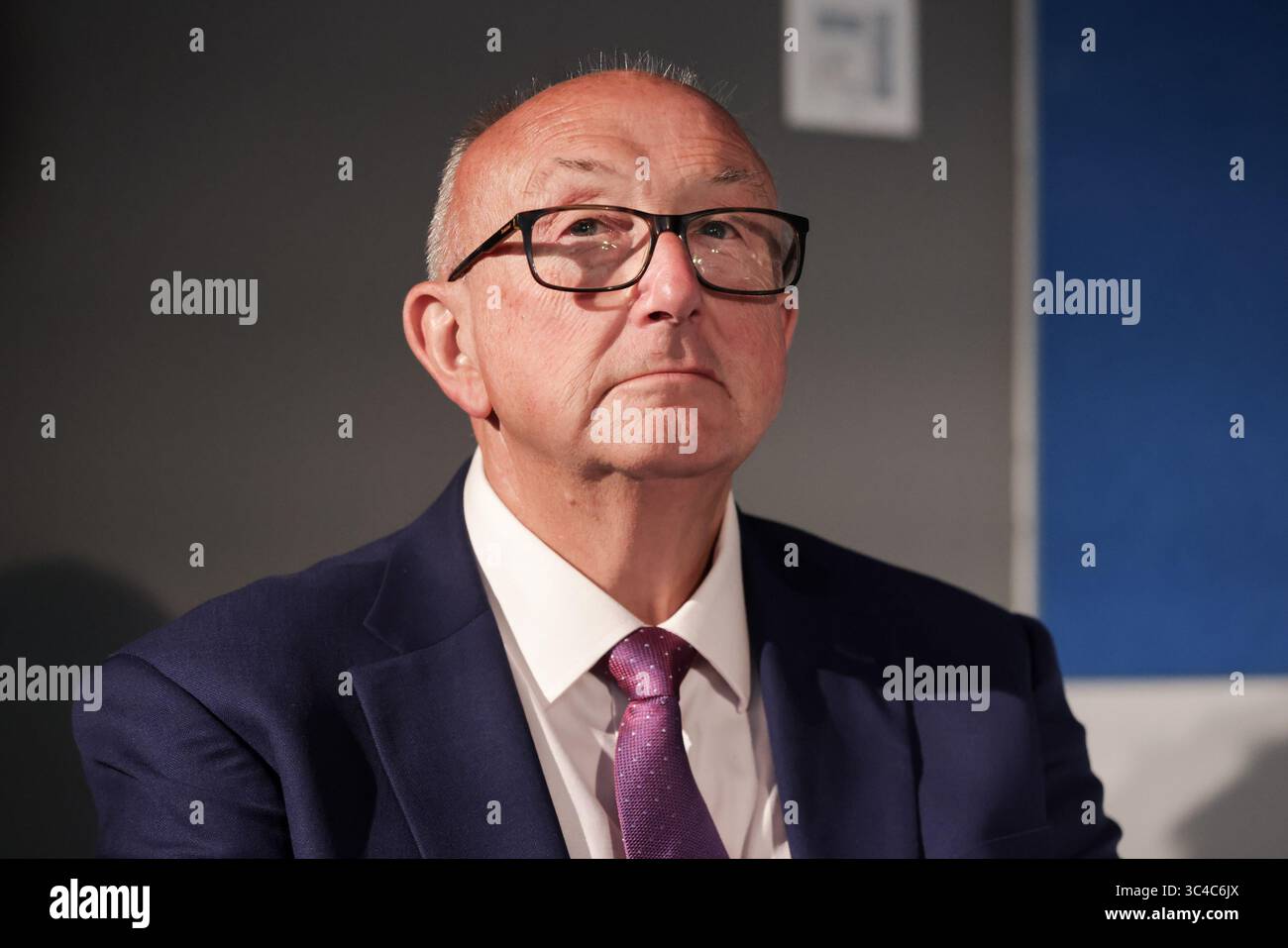 London. UK. 28 July 2025. Colin Sutton, former detective chief inspector at a press conference ...