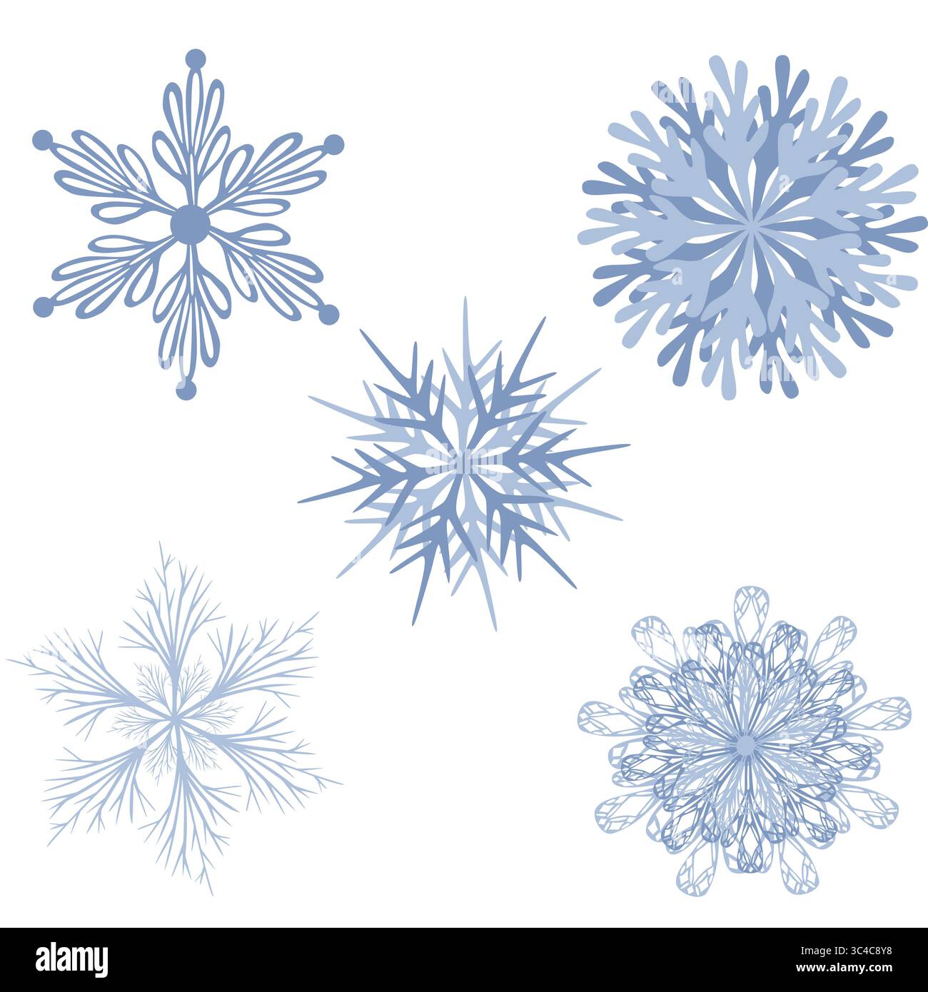 Stylish winter graphics Cut Out Stock Images & Pictures - Alamy