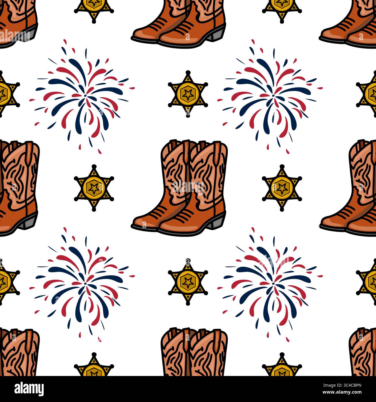 Festive western decor Stock Vector Images - Alamy