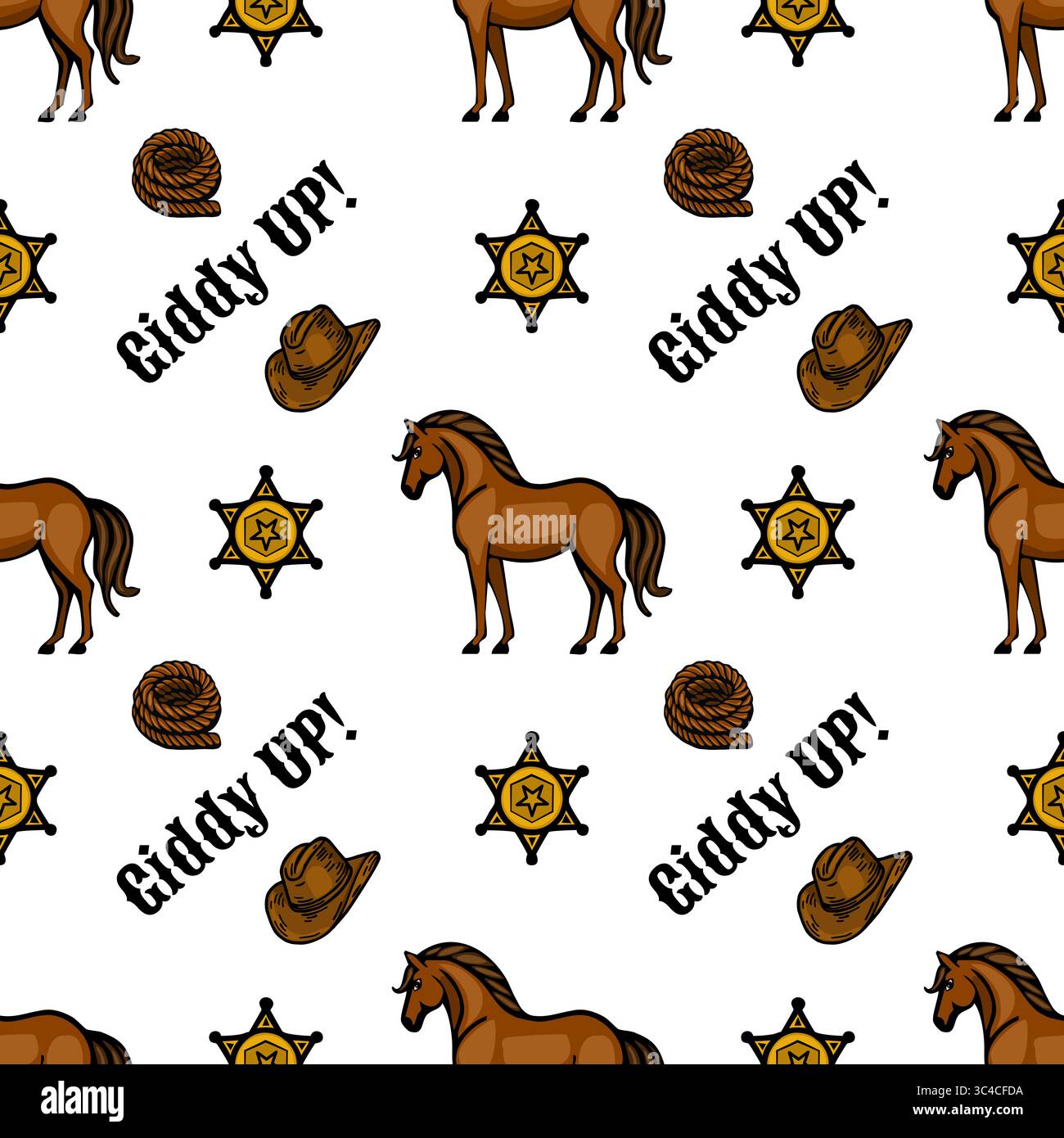 Country wild life western Stock Vector Images - Alamy