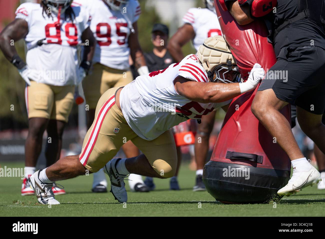 Jul 28, 2025; Santa Clara, California, USA; San Francisco 49ers ...