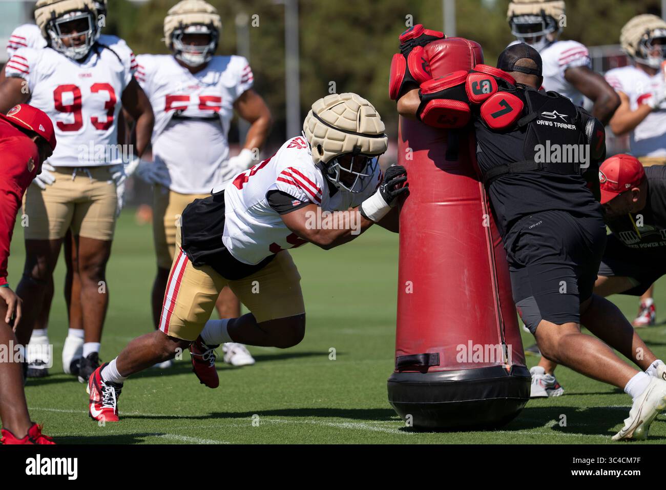 Jul 28, 2025; Santa Clara, California, USA; San Francisco 49ers ...