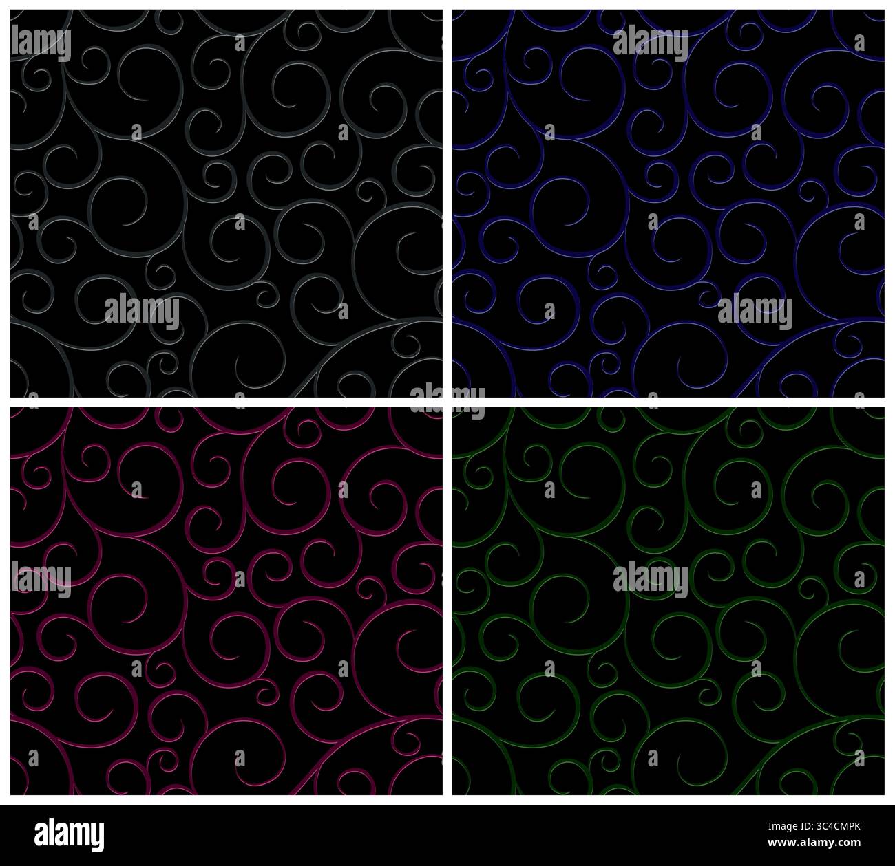 Seamless dark blue brown Stock Vector Images - Alamy