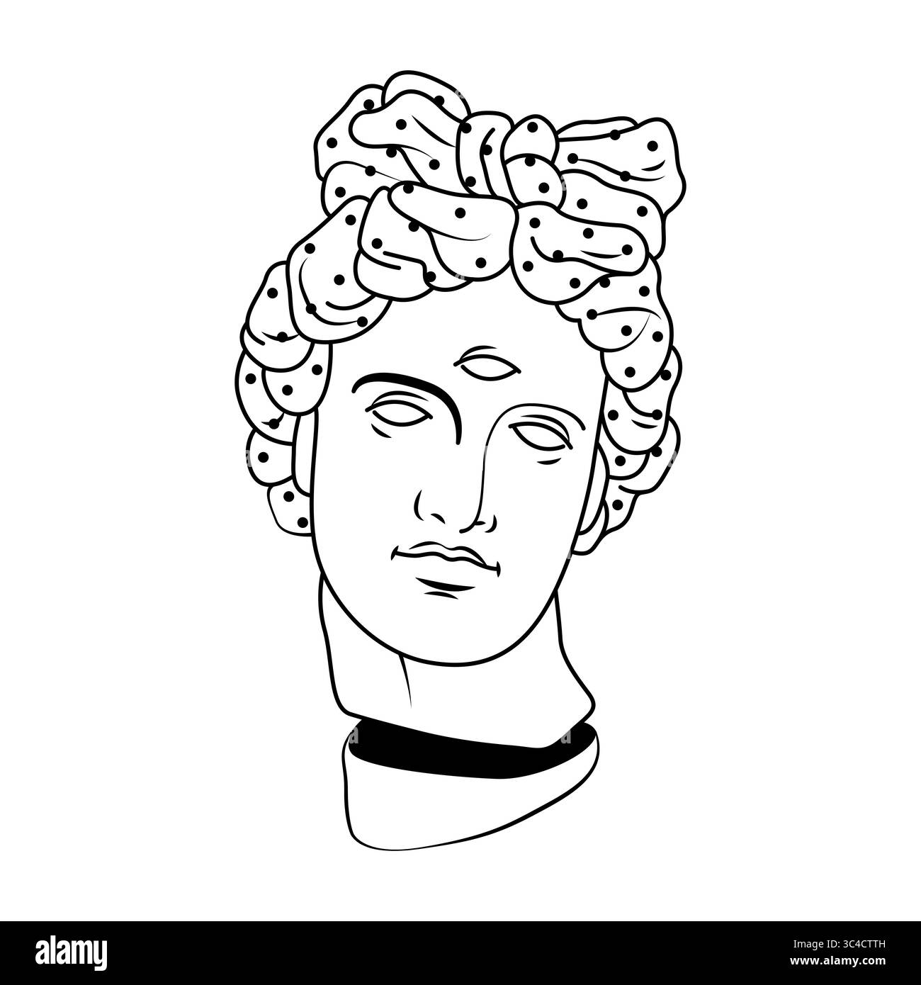 Mythological sculpture athens Stock Vector Images - Alamy