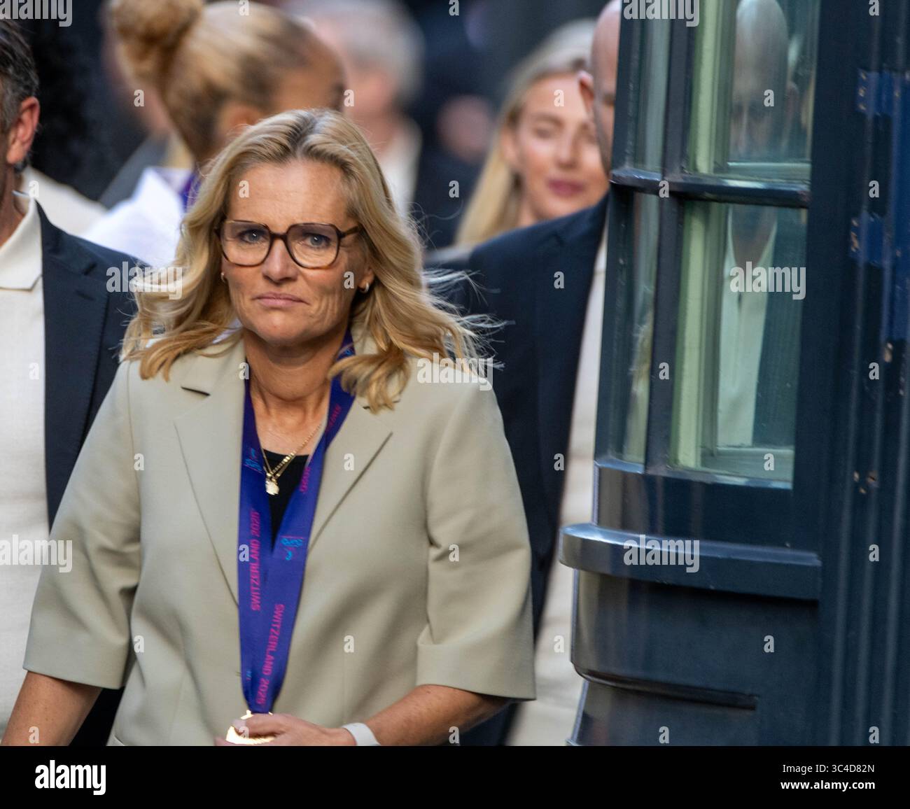 Sarina wiegman england euro 2025 hi-res stock photography and images ...
