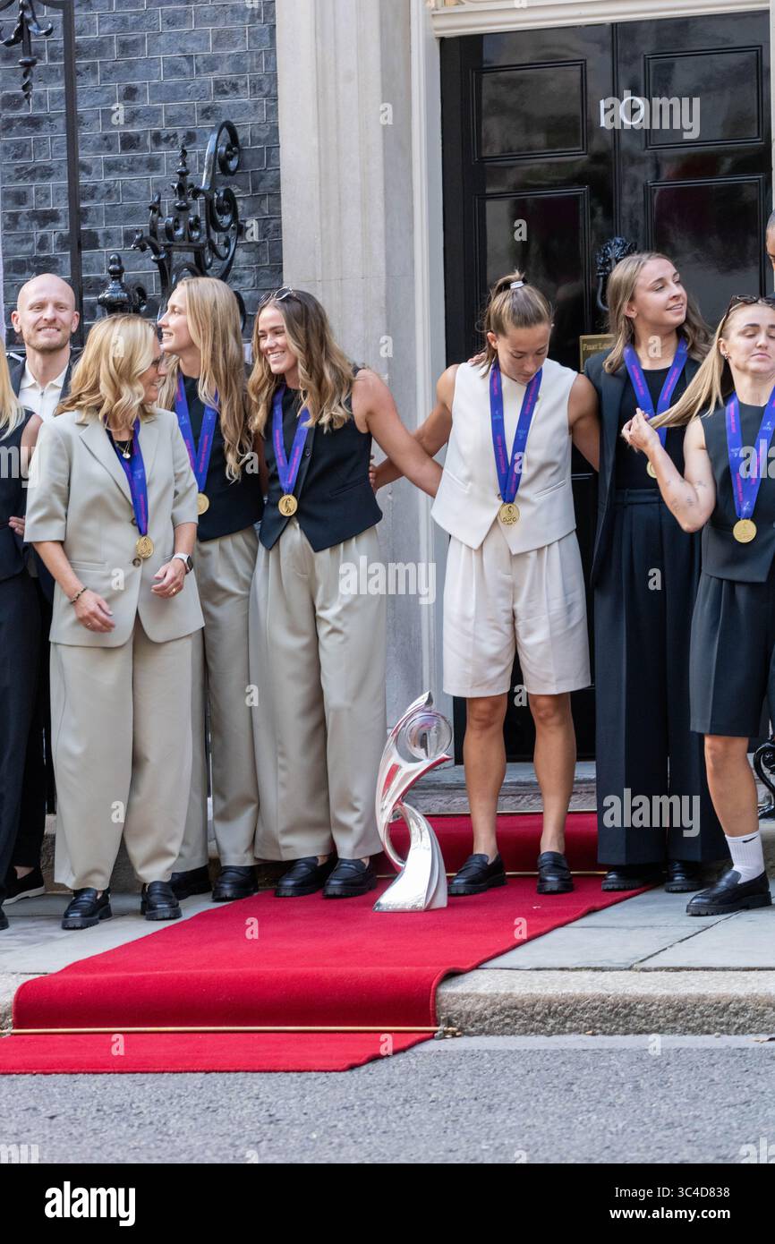 London, UK. 28th July, 2025. The England Woman's Football team, The ...
