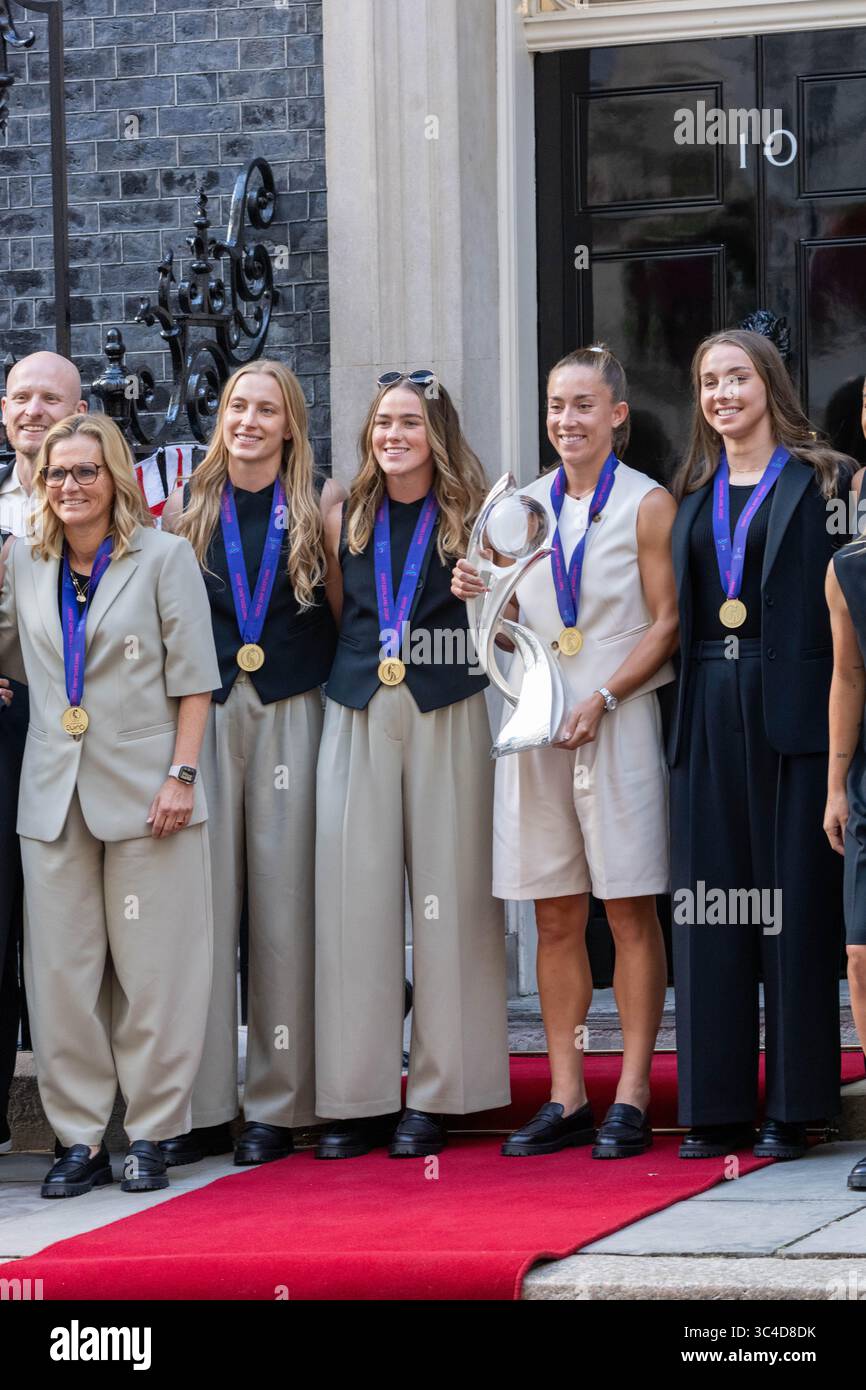 London, UK. 28th July, 2025. The England Woman's Football team, The ...