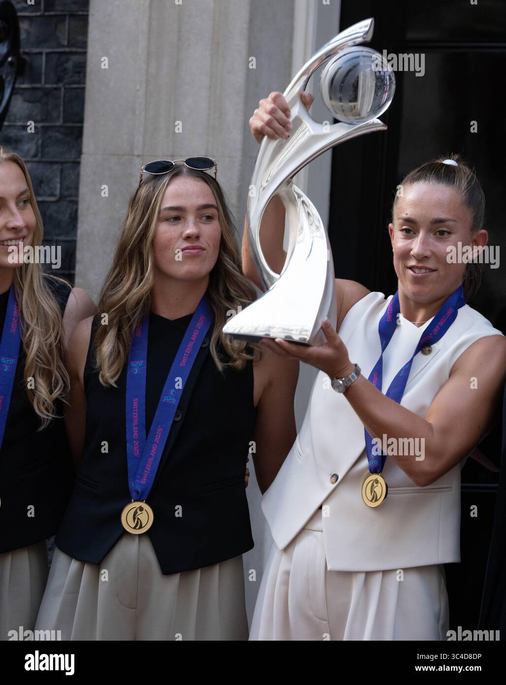 London, UK. 28th July, 2025. The England Woman's Football team, The ...