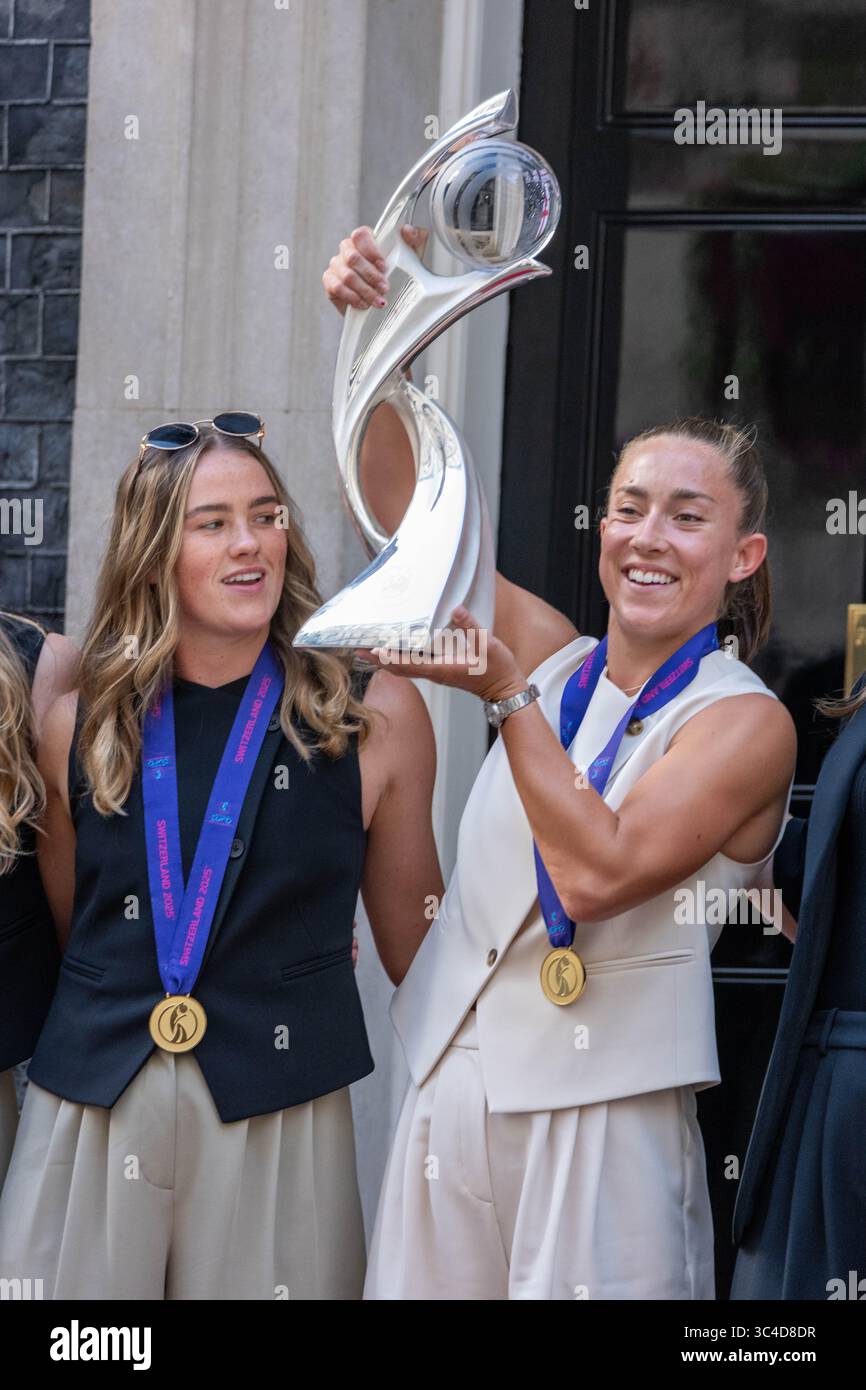 London, UK. 28th July, 2025. The England Woman's Football team, The ...