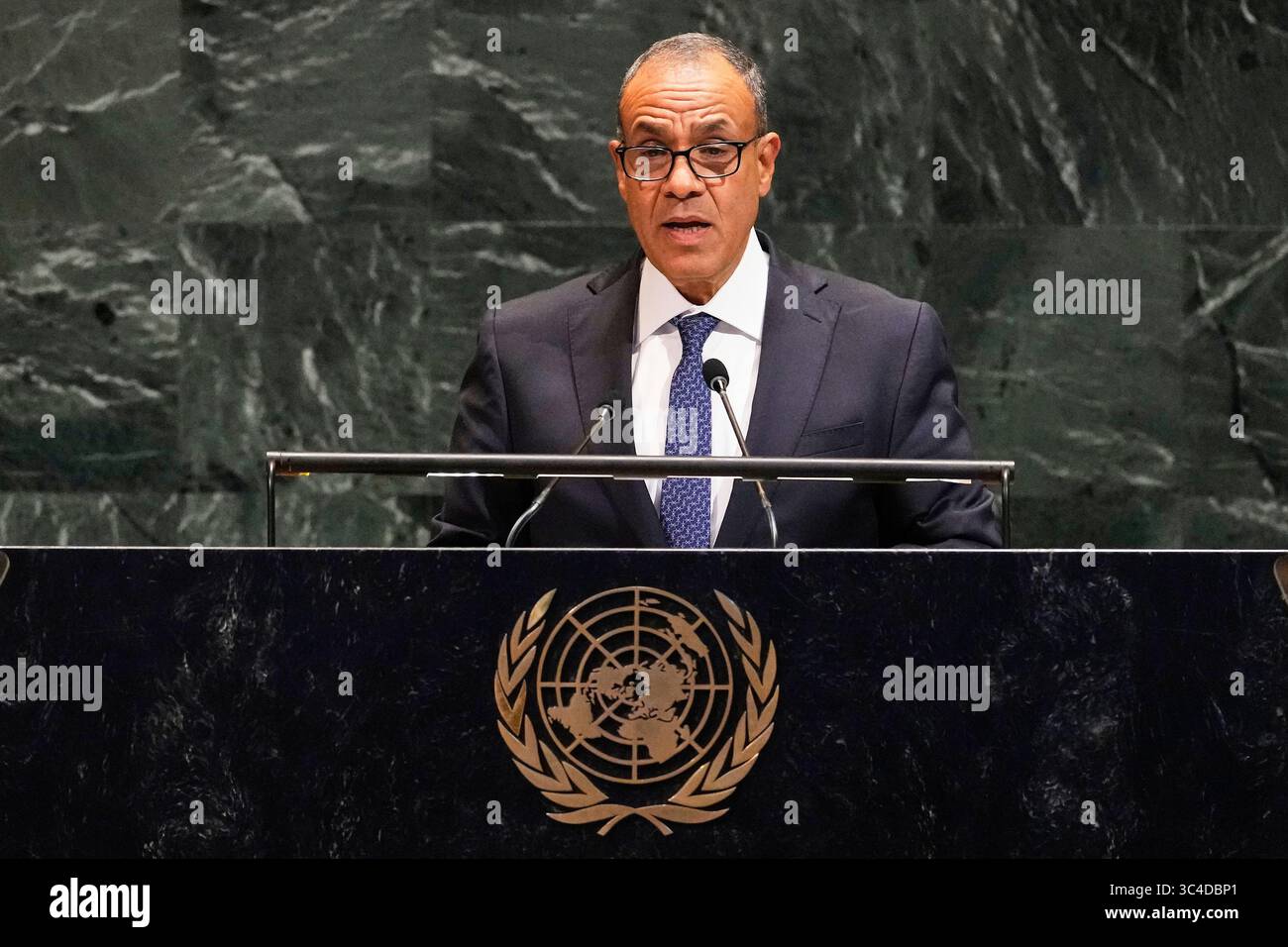 Egypt Foreign Minister Badr Ahmed Mohamed Abdelatty addresses the ...