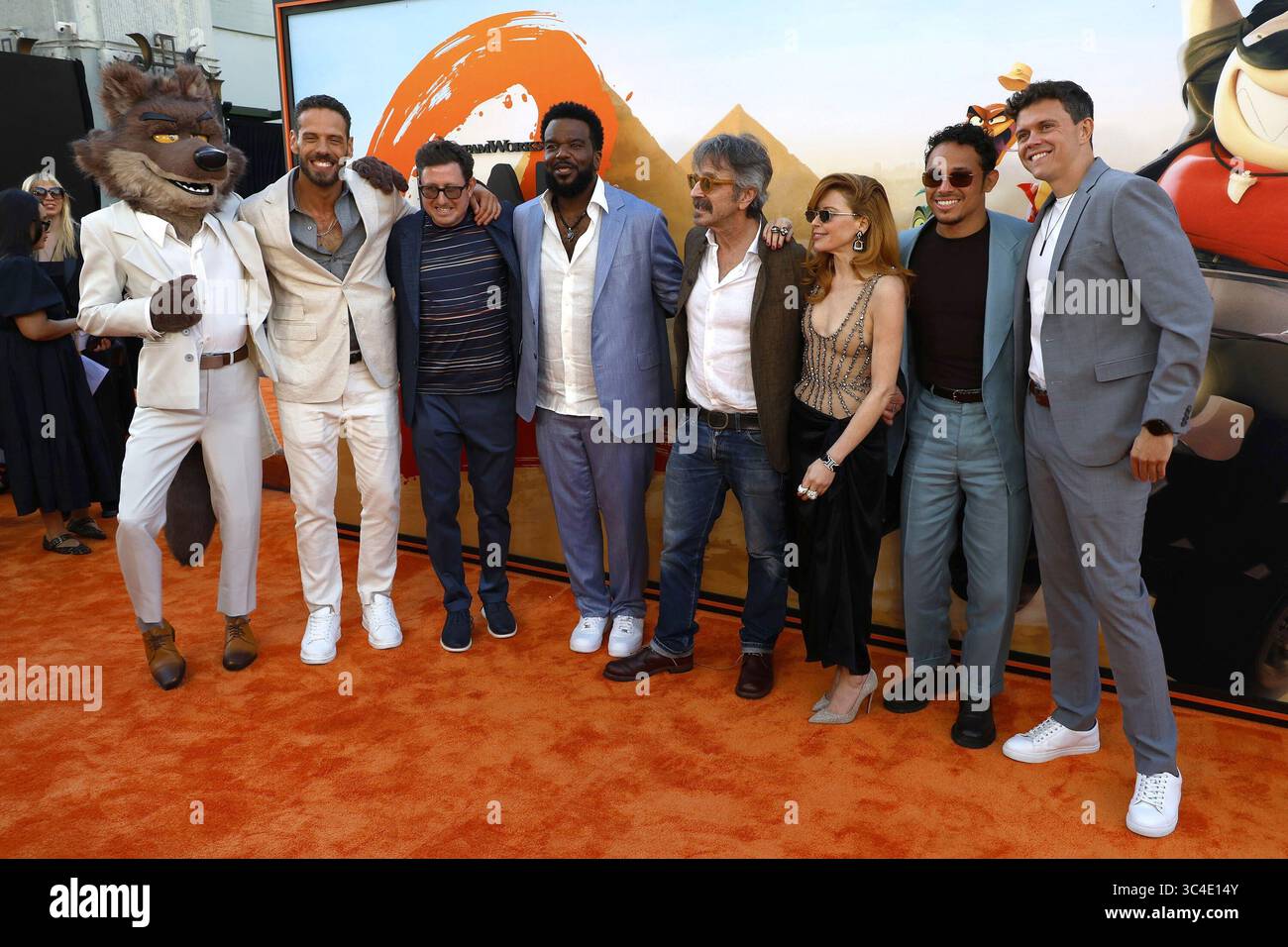 Ca. 23rd July, 2025. Cast, Crew, The Bad Guys 2 at arrivals for THE BAD ...