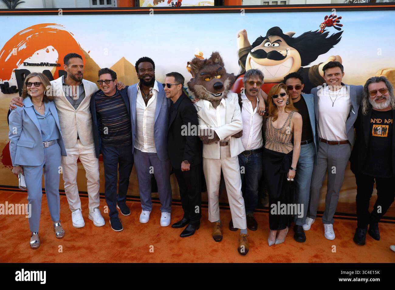 Ca. 23rd July, 2025. Cast, Crew, The Bad Guys 2 at arrivals for THE BAD ...