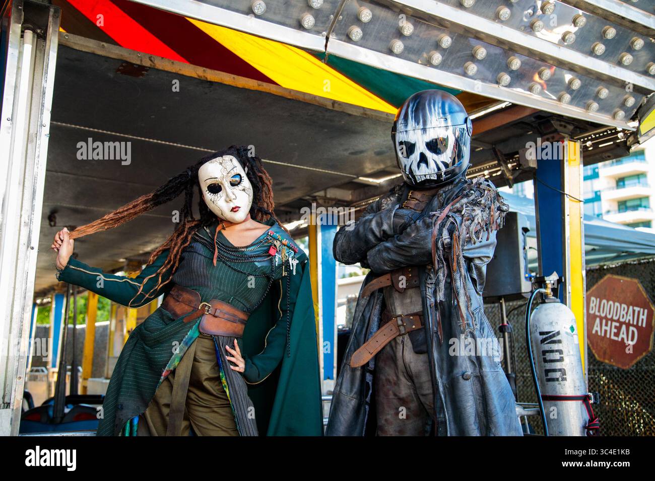 July 24, 2025, San Diego, California, U.S: Dollface and Mr Grimm ...