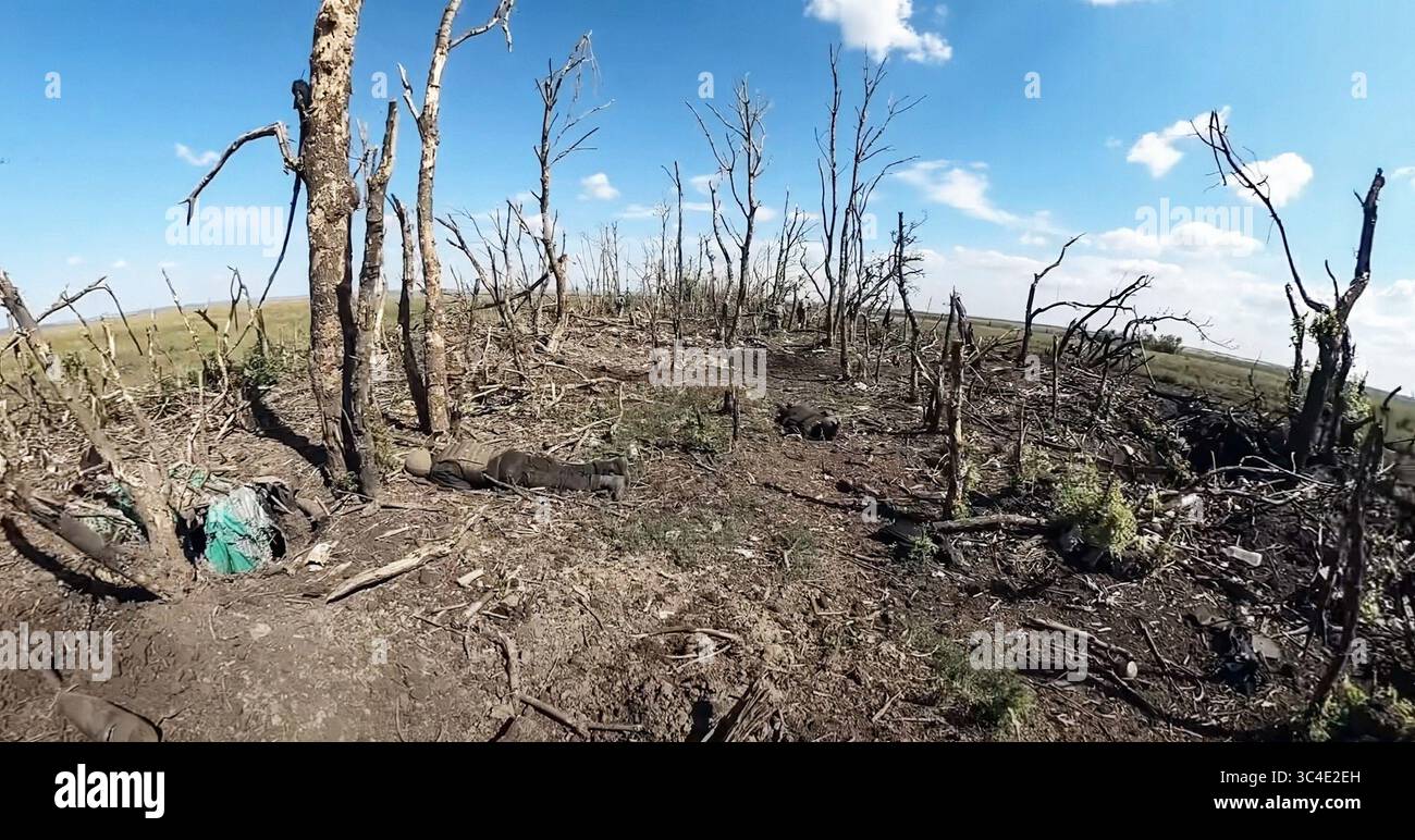 2000 METERS TO ANDRIIVKA, battlefield in the military operation to ...