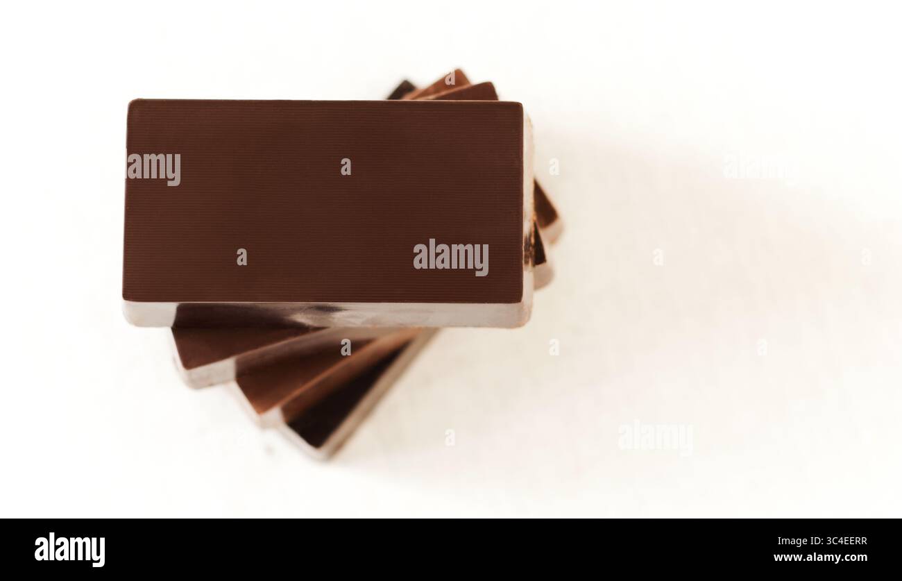 Stack large chocolate bars hi-res stock photography and images - Alamy