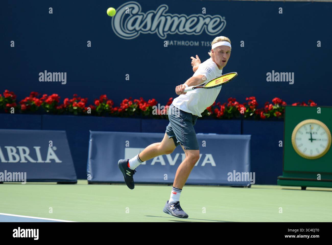 August 12, 2018 - Toronto, Ontario, Canada - HENRI KONTINEN of Finland in the doubles final at ...