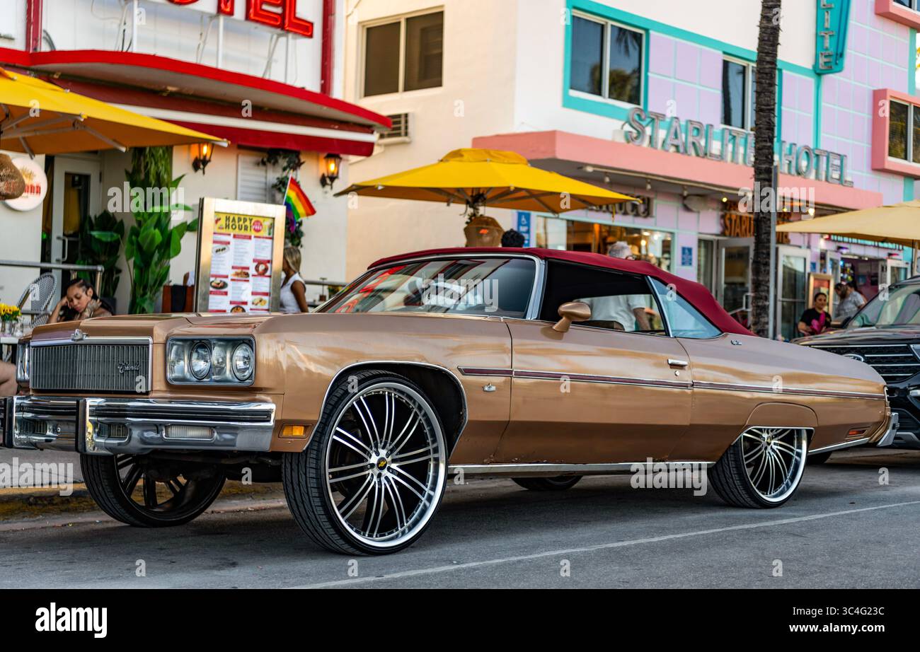 Miami, Florida, USA - April 07, 2025: Car Chevrolet Caprice parked ...
