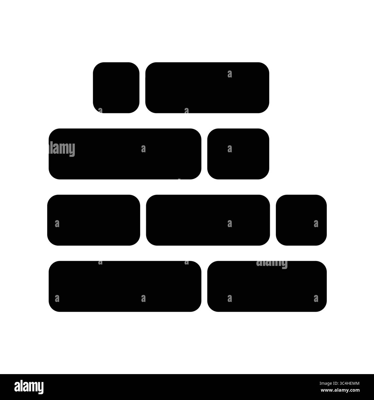 Black engineering brick Stock Vector Images - Alamy