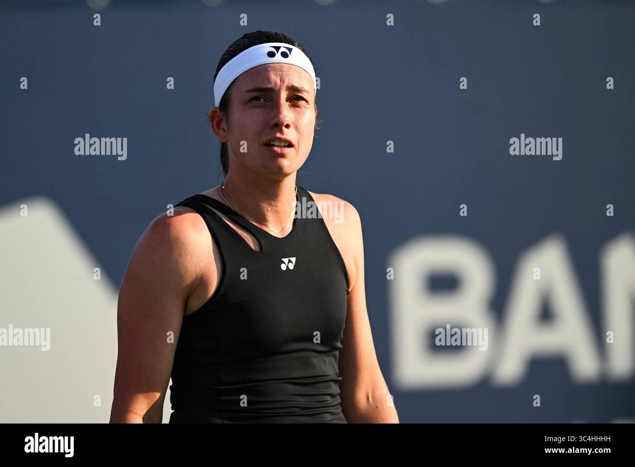 MONTREAL, QC - JULY 28: Look on Anastasija Sevastova (LAT) during a ...