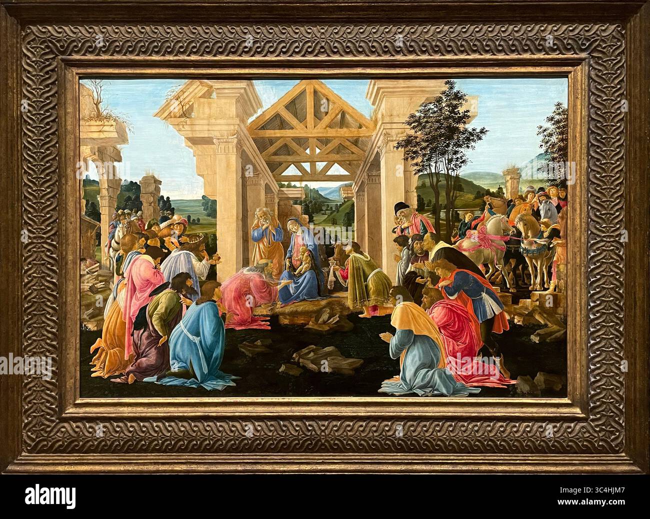 Renaissance Oil Painting: The Adoration of the Magi, by Sandro ...