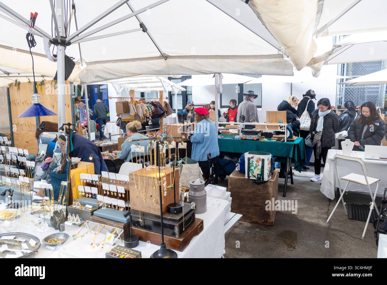 Fitzroy, Melbourne, Australia, The Rose Street Artists’ Market art and ...