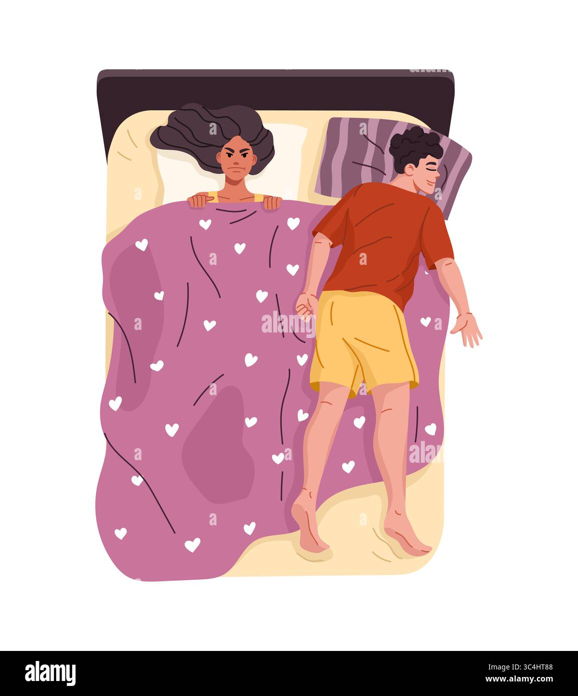 Awake sad Cut Out Stock Images & Pictures - Alamy