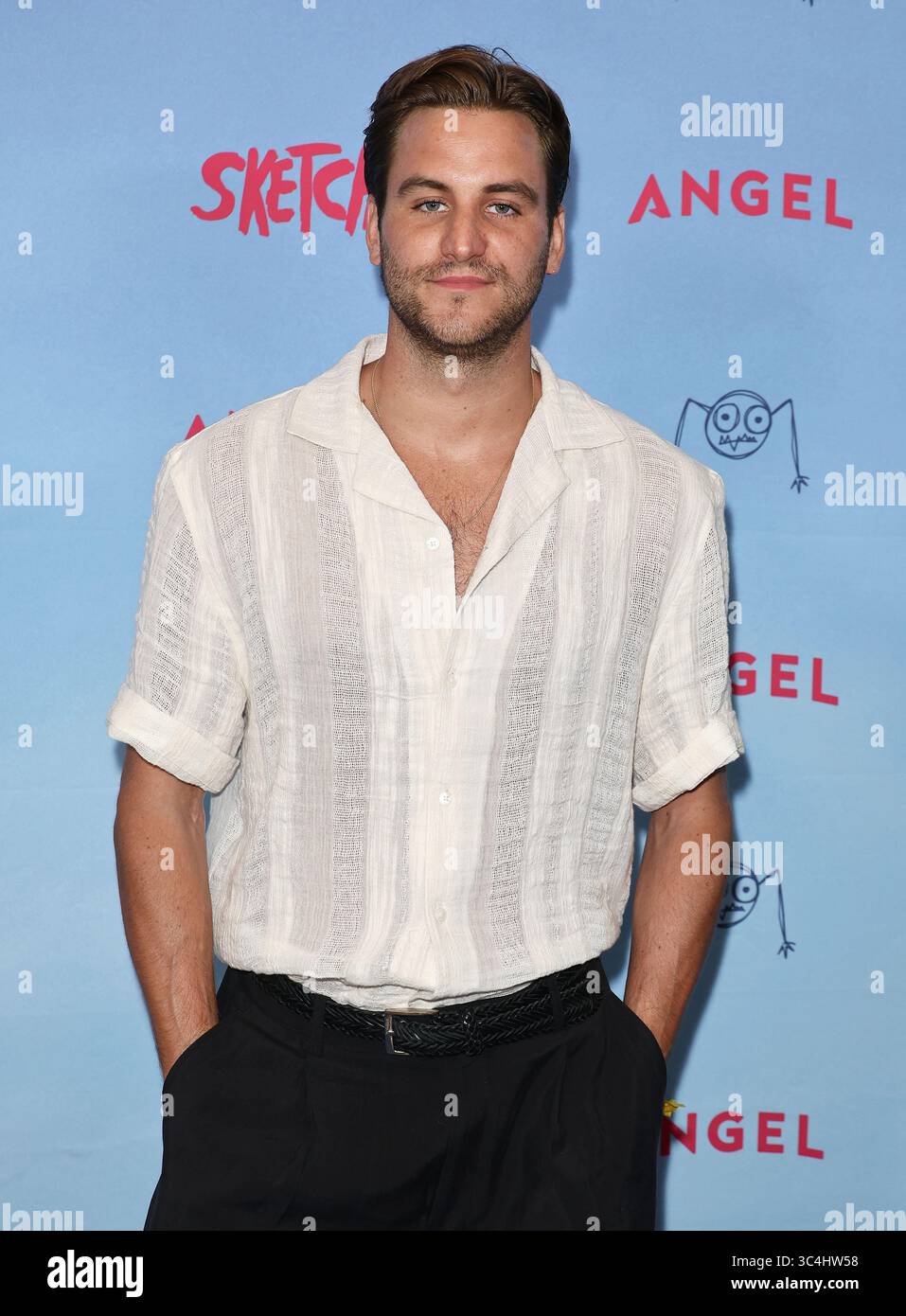 Matt Visser arrives at The Premiere of Angel Studios SKETCH held at ...