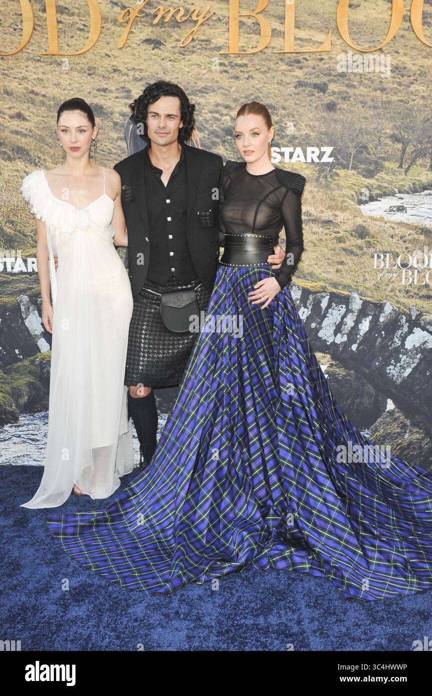 Ca. 28th July, 2025. Hermione Corfield, Jamie Roy, Harriet Slater at ...