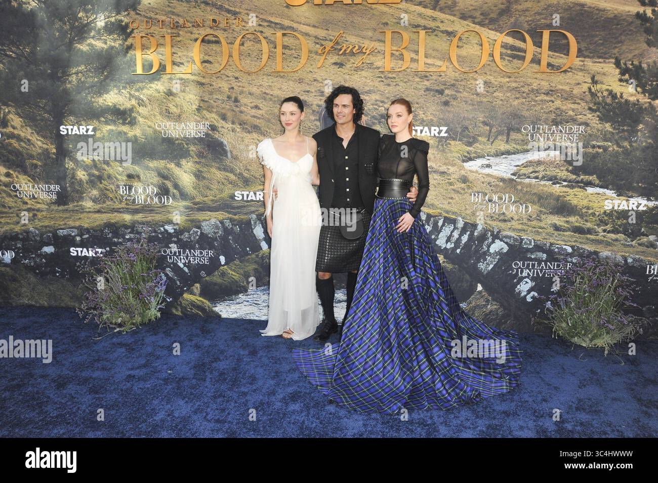 Ca. 28th July, 2025. Hermione Corfield, Jamie Roy, Harriet Slater at ...