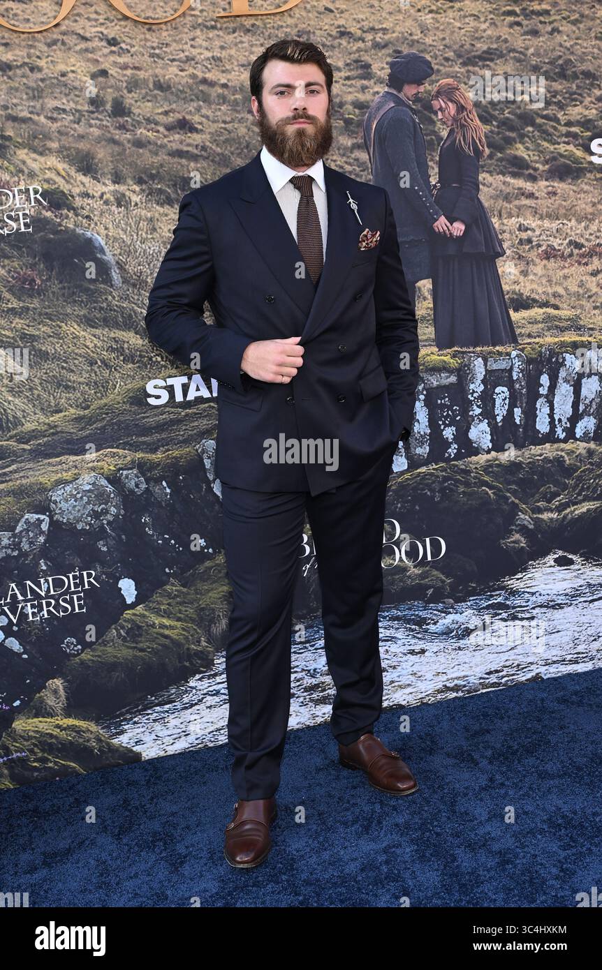 Los Angeles, USA. 28th July, 2025. Sam Retford arriving at Starz ...