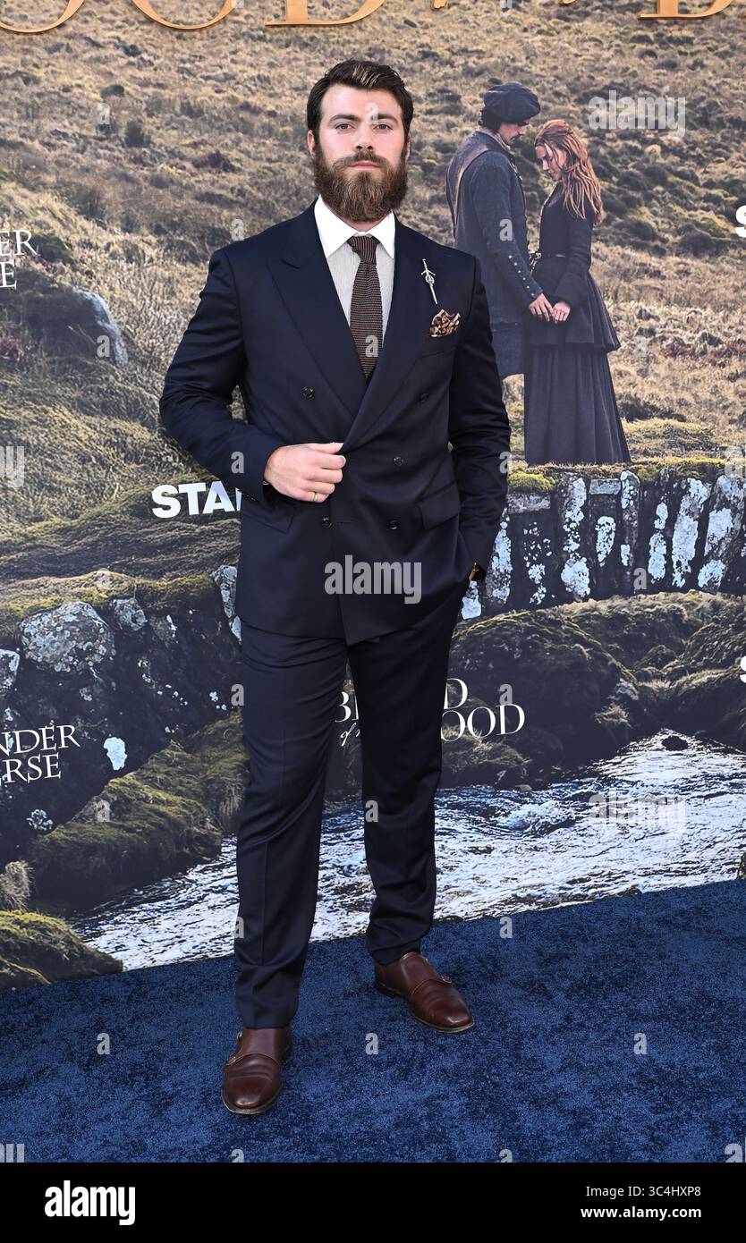 Los Angeles, USA. 28th July, 2025. Sam Retford arriving at Starz ...