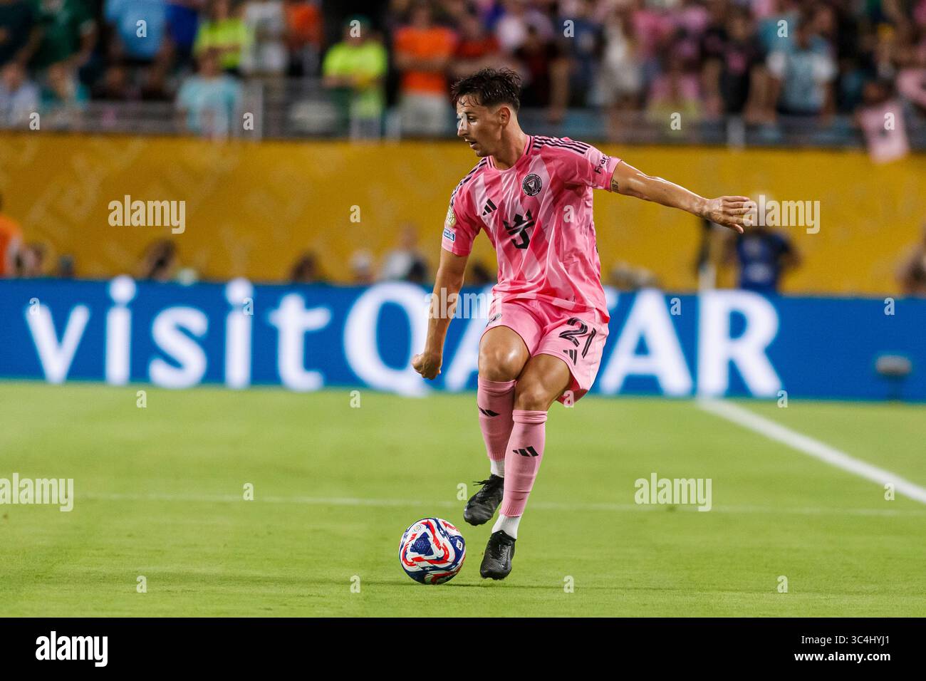 Miami, Florida - June 23: Tadeo Allende of Inter Miami during the FIFA ...