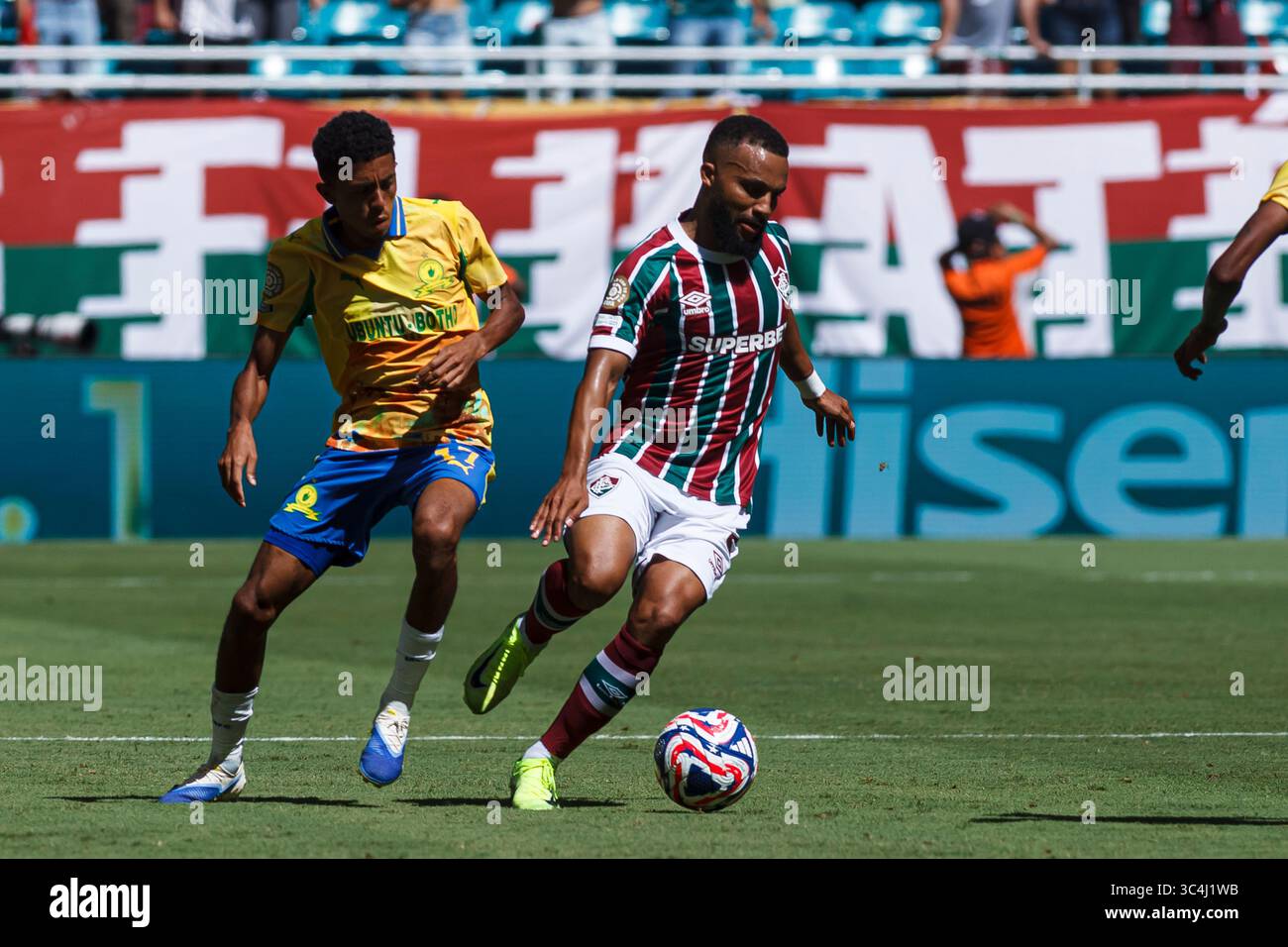 Miami, Florida - June 25: Tashreeq Matthews of Mamelodi Sundowns and ...