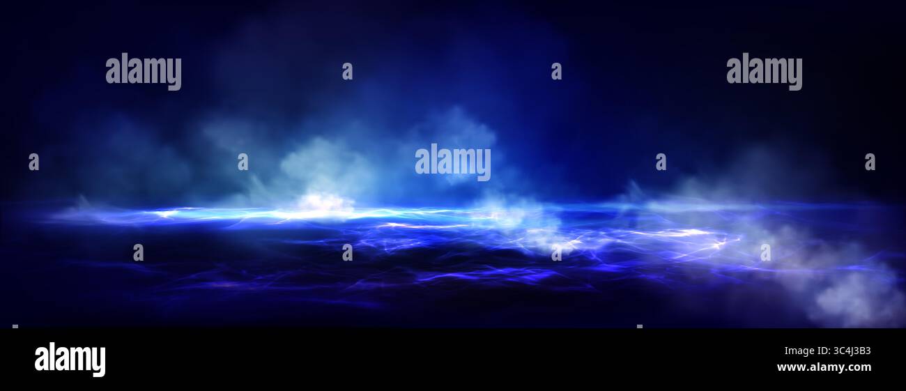 Mysterious water surface Stock Vector Images - Alamy