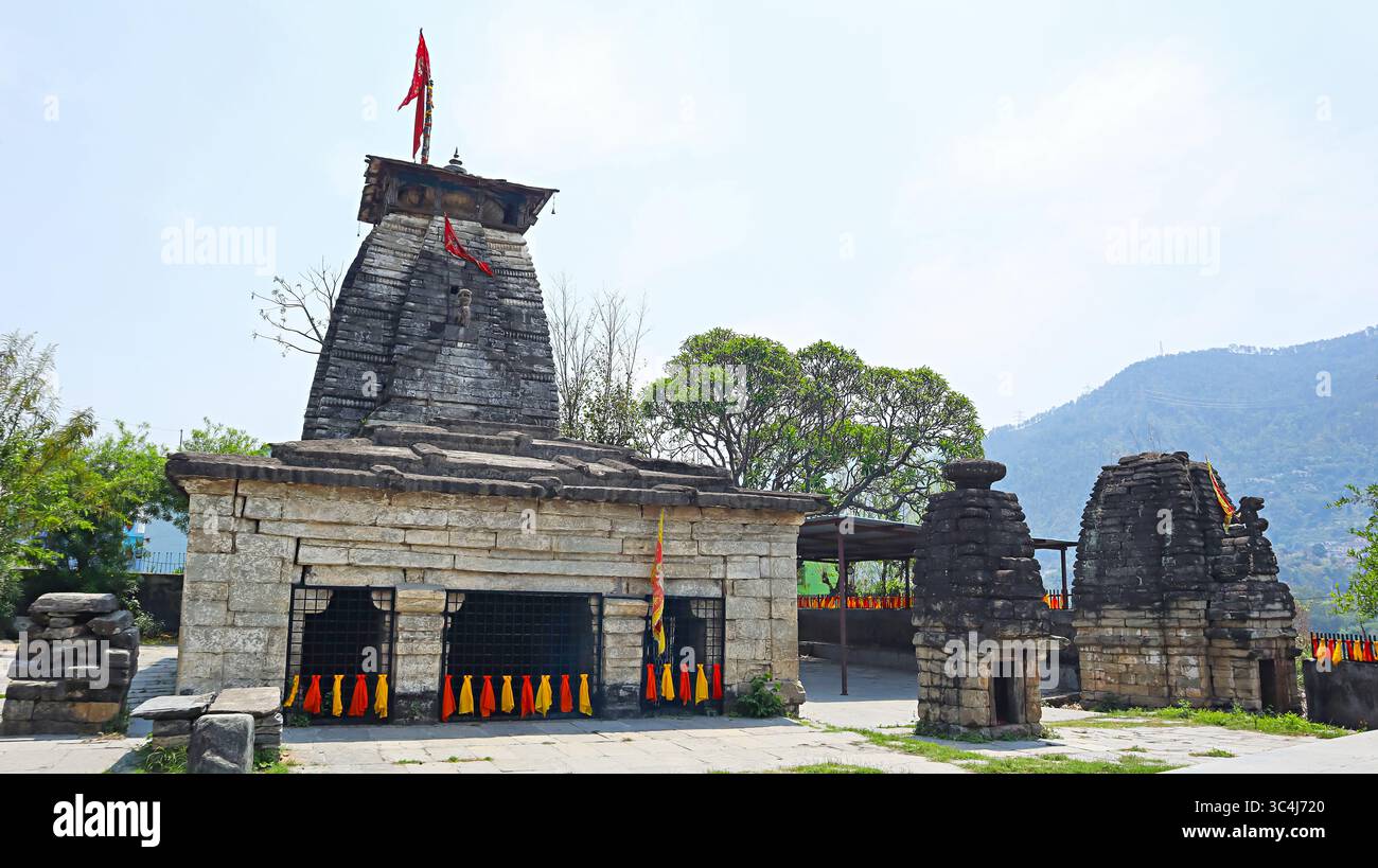 8th-century Raj Rajeshwari Temple, constructed by the Pawar Dynasty ...
