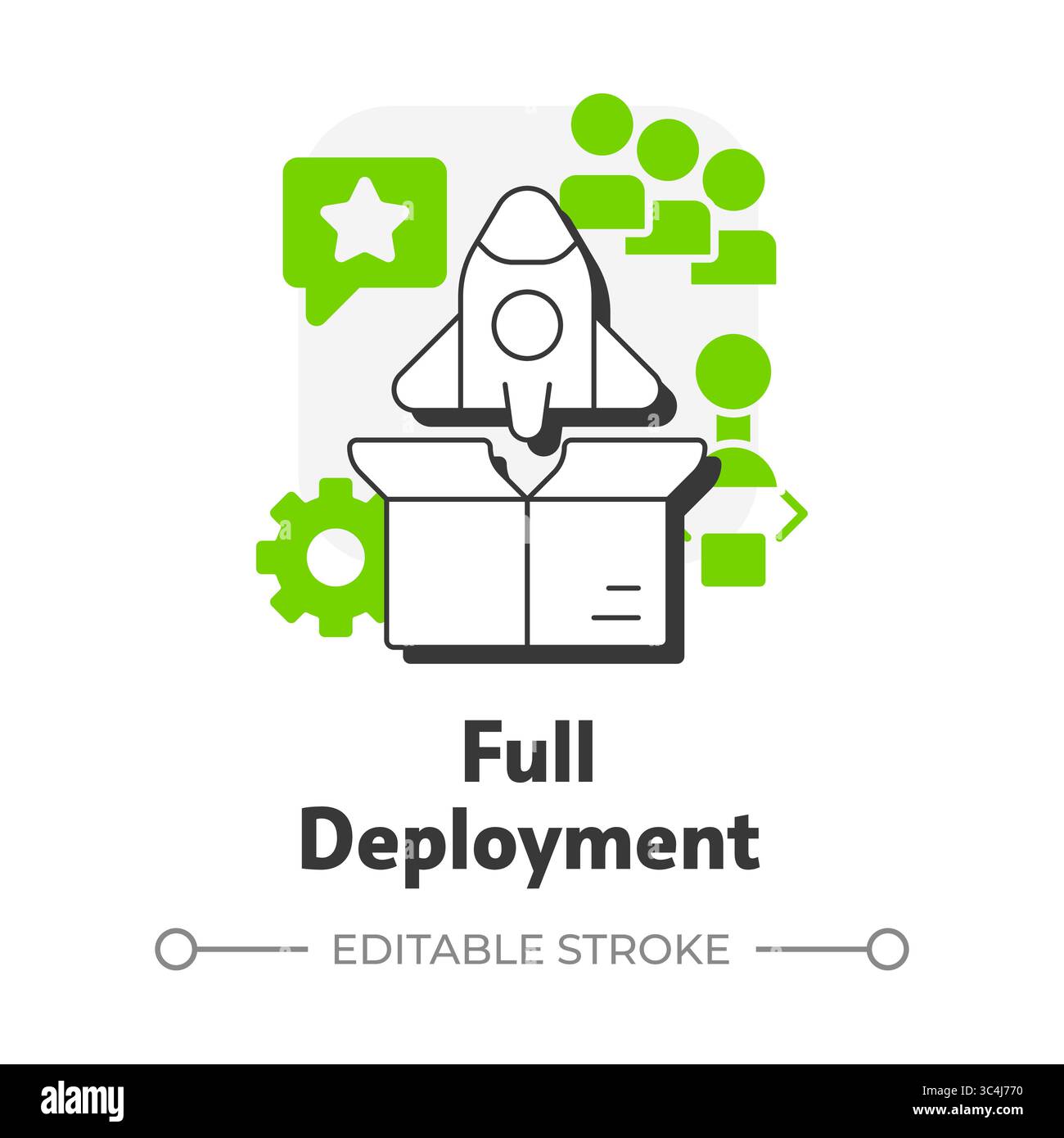 Infrastructure deployment Stock Vector Images - Alamy