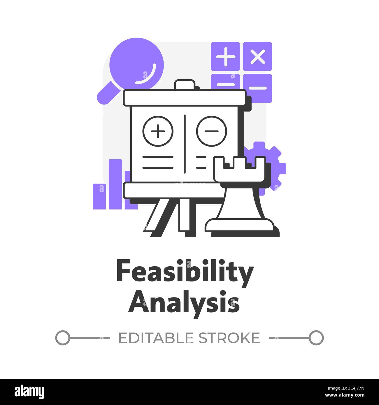Development feasibility Stock Vector Images - Alamy
