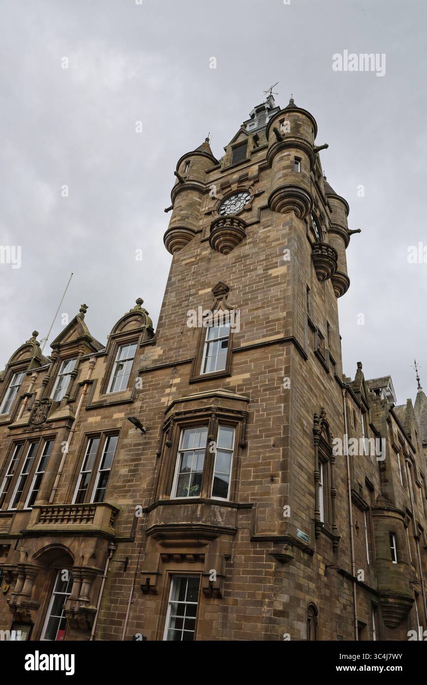 Exterior of Hawick Town Hall Hawick Scotland July 2025 Stock Photo - Alamy