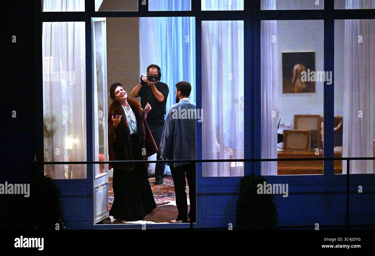Salzburg Festival 2025. Photo rehearsal for Leonid Andreyev's play "Le ...