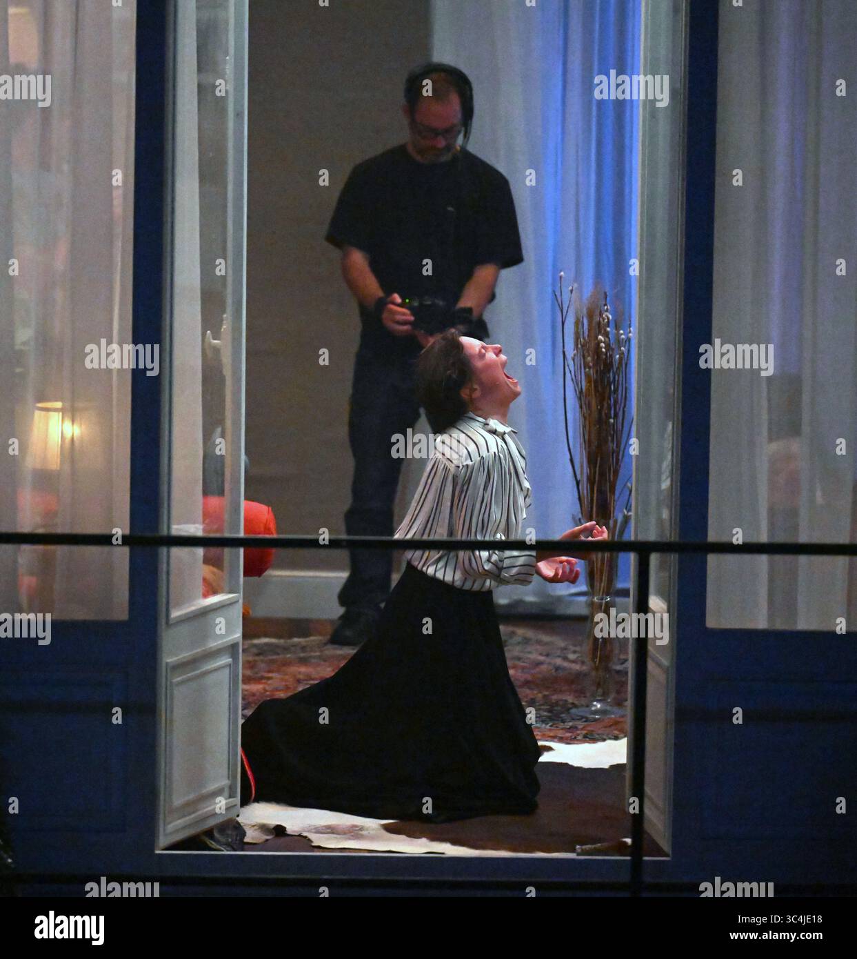 Salzburg Festival 2025. Photo rehearsal for Leonid Andreyev's play "Le ...