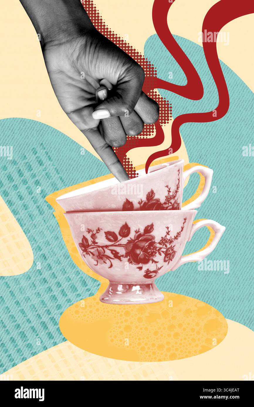 Pinky finger, tea hi-res stock photography and images - Alamy